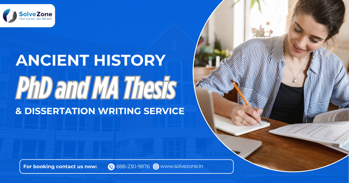 Ancient History PHD & MA Thesis & Dissertation Service